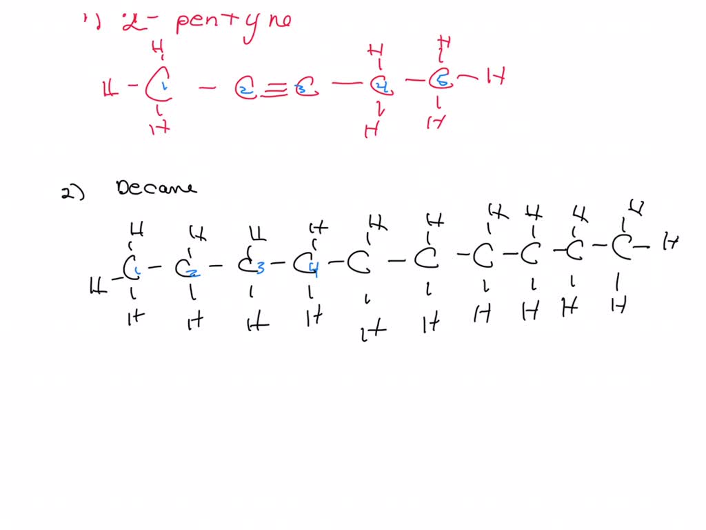 SOLVED: View the first compound name provided in the table. Follow the steps below and draw each ...