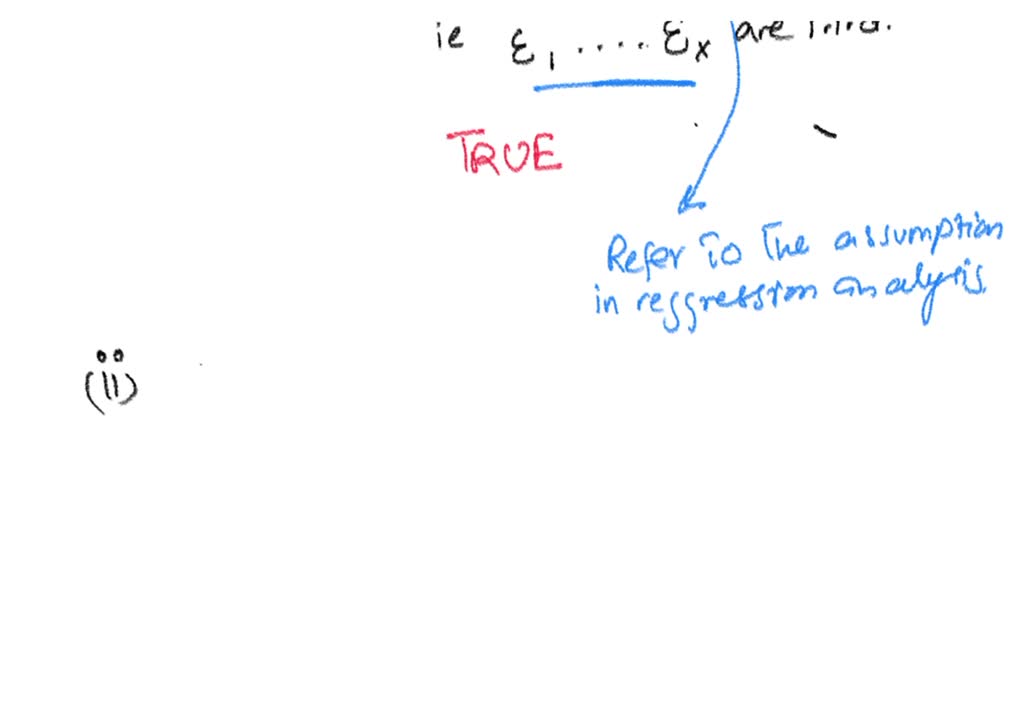 SOLVED: Recall that the Least-Squares Estimator β̂ has the formula β̂ ...