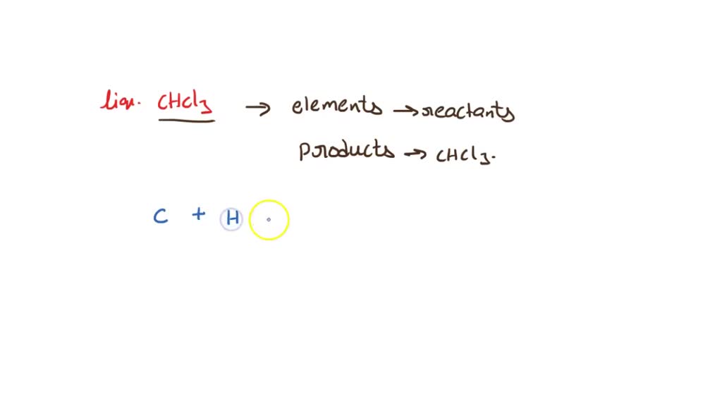 SOLVED: 'Write a balanced chemical equation for the standard formation reaction of liquid ...