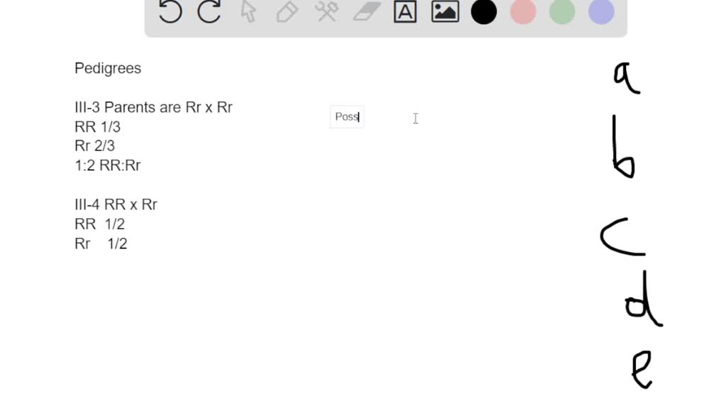 SOLVED: 12. Calculate the LOD score for the pedigree below, assuming ...