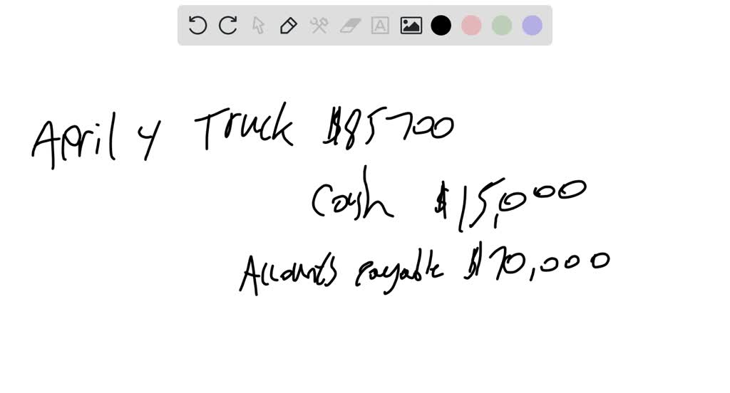 On August 4 Armstrong Trucking Inc Paid 4500 To Replace The Engine In One Of Its Trucks