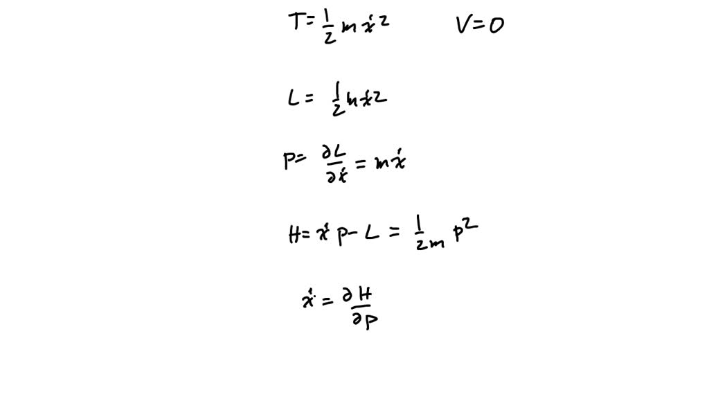SOLVED: Find Lagrangian and its equations of motion for system shown in below figure The ...