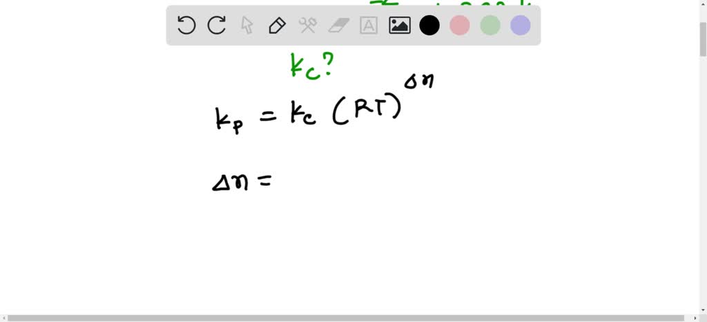 Solved Convert The Values Of Kc To Values Of Kp Or The Values Of Kp To 0666