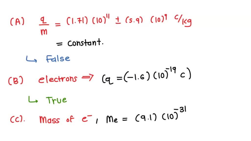 SOLVED: Which statement(s) about electrons is/are TRUE? Select all ...