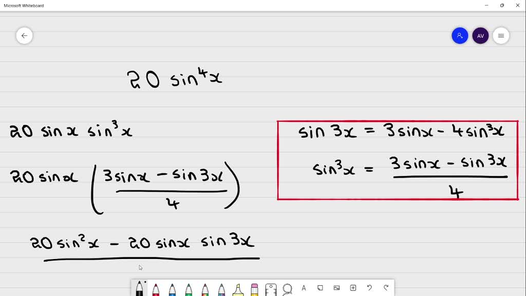 SOLVED: Use the power-reducing formulas to rewrite the expression as an equivalent expression ...