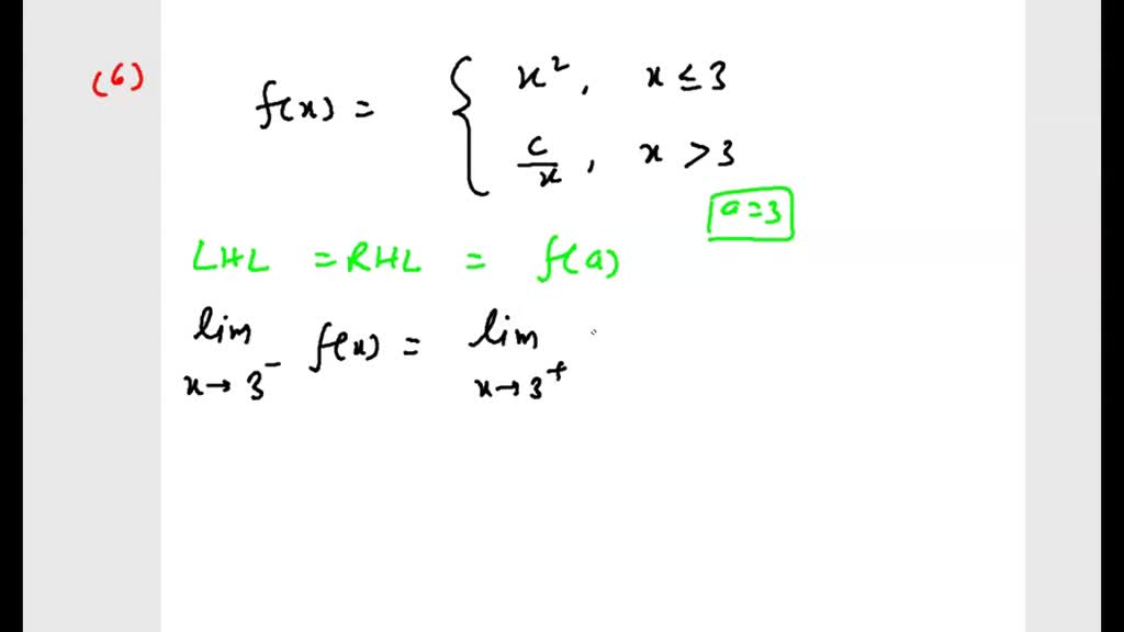 SOLVED: Suppose that f is a continuous function such that f(3)= 3 and f(9)=6. If F(x) is defined ...