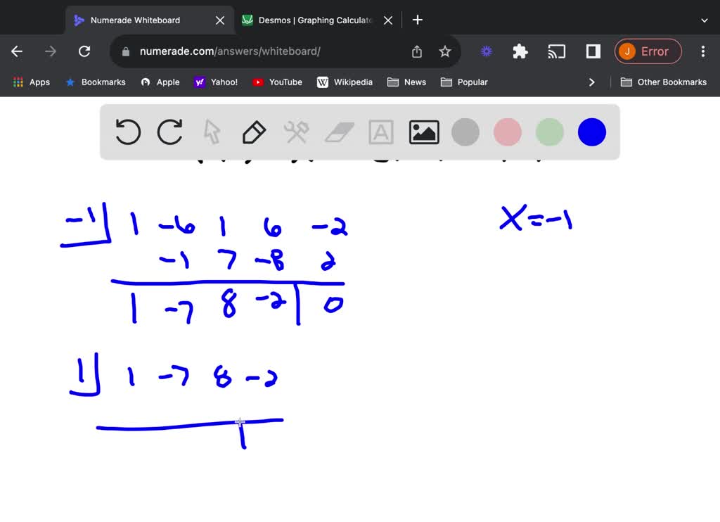 SOLVED: Consider P(x) = (- 1)2(2x 1)*6x? + 4) (a) Write the zeros of P ...