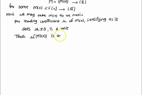 SOLVED:Suppose I is a prime ideal on X. Prove that I is a maximal ideal.