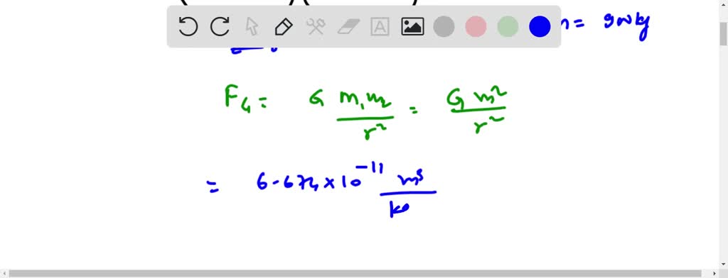 SOLVED: Determine to three significant figures the gravitational force acting between two ...