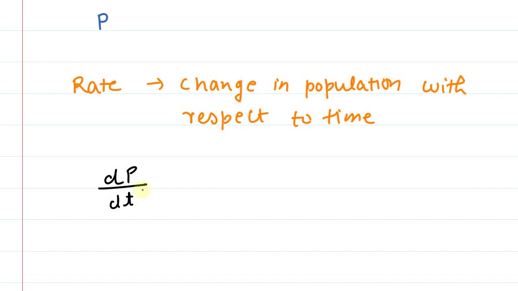 SOLVED: Question 3 (1 point): A population P grows at a rate ...