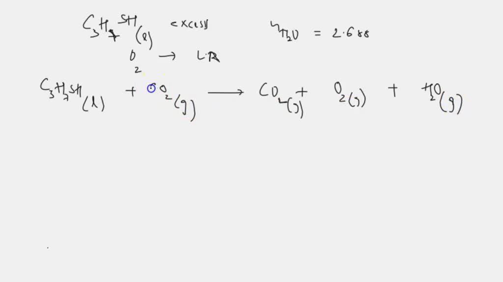 Solved According To The Following Reaction How Many Moles Of Oxygen