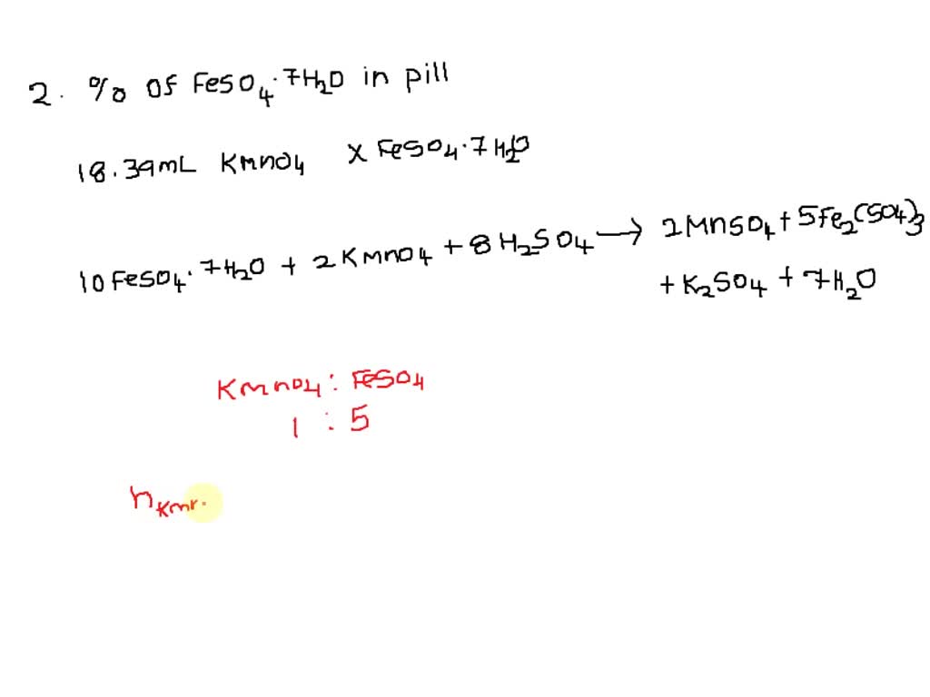 SOLVED: If 29.11 mL of KMnO4 solution is required to oxidize 25.00 mL of 0.03105 M Na2C2O4 ...