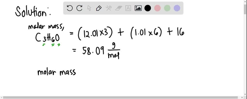 SOLVED: 24. Empirical formula of a chemical compound is C3H6O. The ...