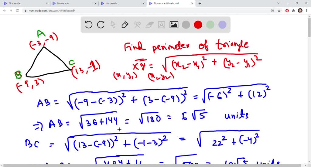 SOLVED: Suppose a triangle is plotted on a coordinate plane with ... SOLVED: Suppose a triangle is plotted on a coordinate plane with ...