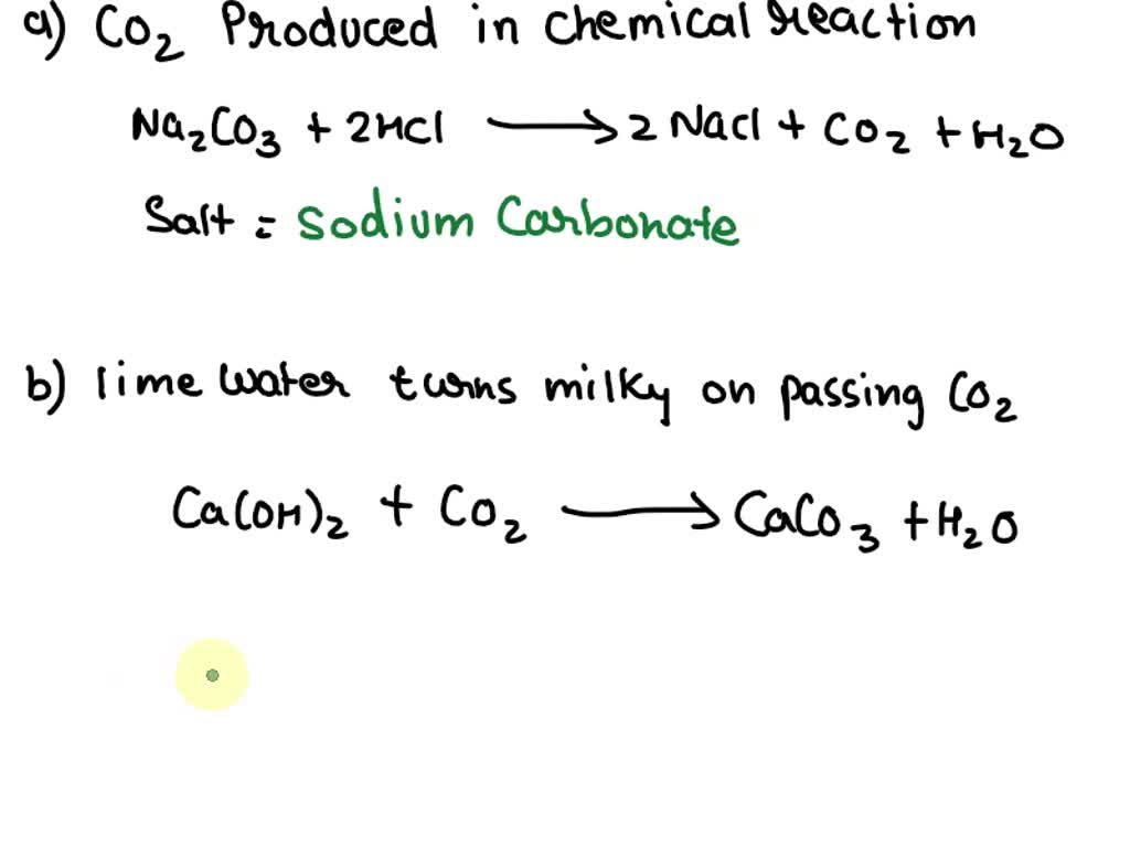 SOLVED: A sodium salt is placed in a dry test tube. To this salt, 5 ml ...