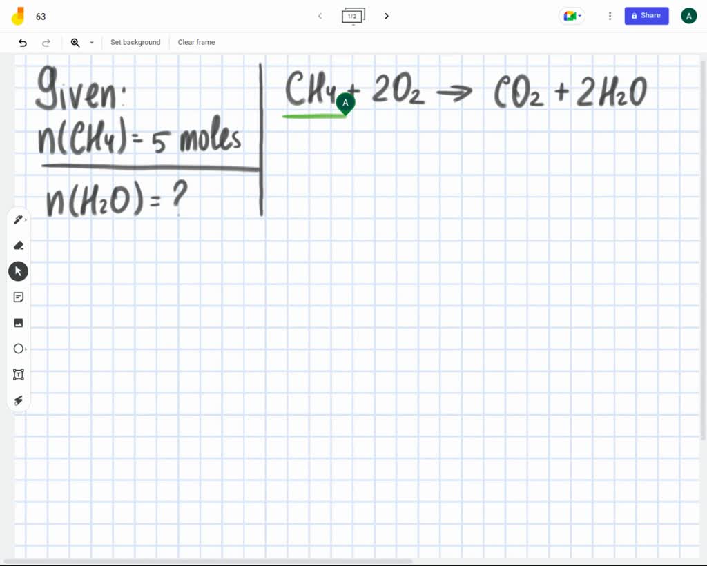 SOLVED: Methane (CH4) and water react to form hydrogen gas (H2) and ...