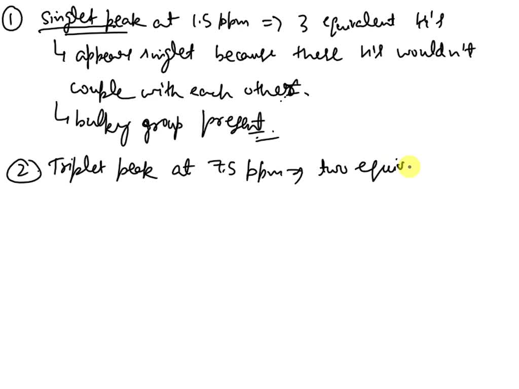 SOLVED: The following spectrum corresponds to two different regions of ...