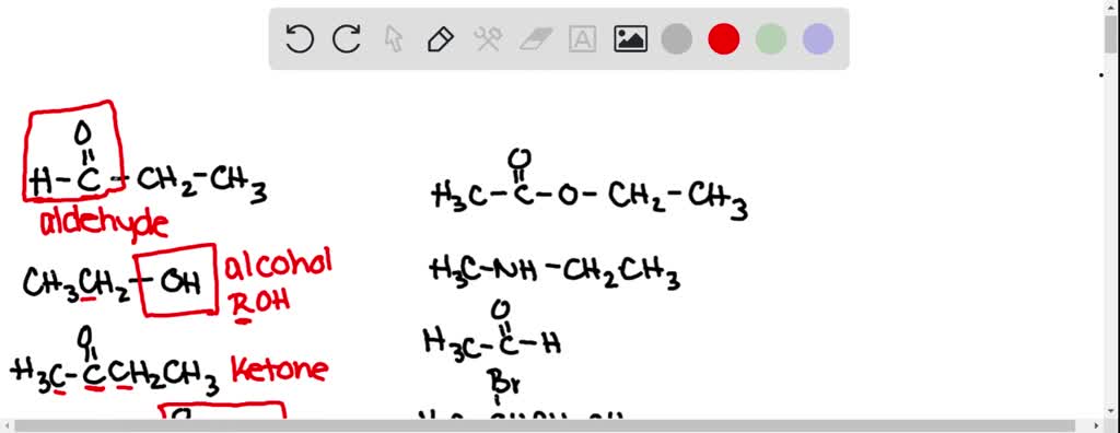 SOLVED: Text: Classify each of the molecules according to its functional group. H CH3 CH3 H3C-O ...