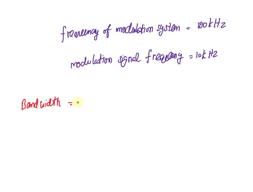 Solved The Maximum Deviation Allowed In A Frequency Modulation System Is 100 Khz The