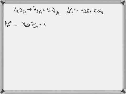 SOLVED: Oxygen was first prepared by heating mercury(II) oxide, HgO 2 ...