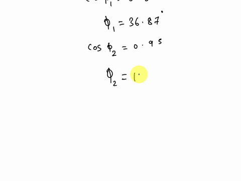 SOLVED: A certain 1Î¦ load takes 10 kW at 75 percent power factor. In ...