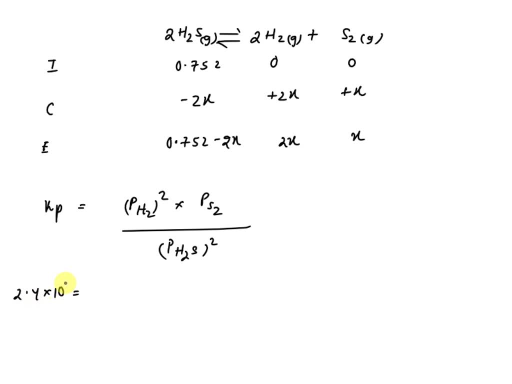 SOLVED: Consider the reaction for the decomposition of hydrogen ...