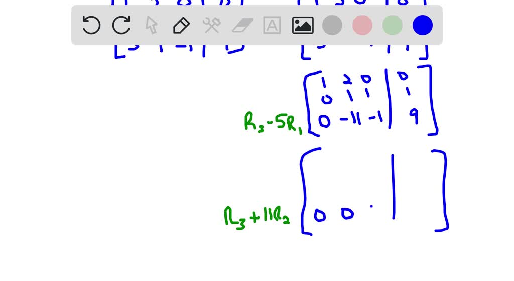 SOLVED: Solve the system of equations using matrices, Use the Gaussian ...