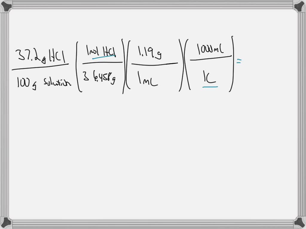 SOLVED: Calculate the resulting concentration (in M) of a solution prepared by diluting 25.00 mL ...