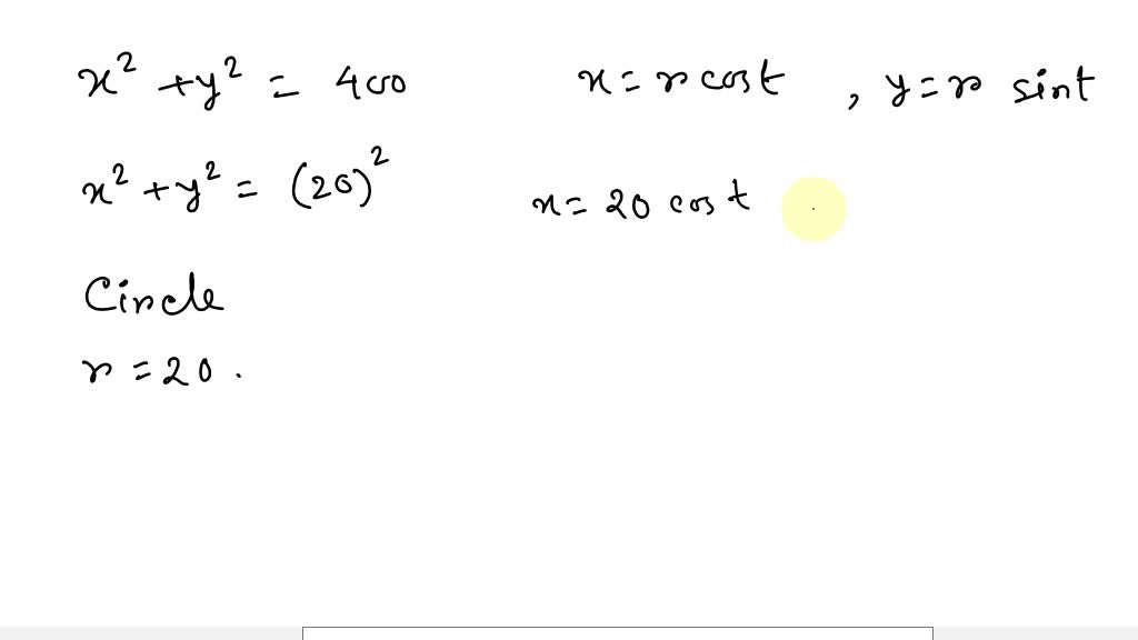 Solved Assume That X And Y Are Both Differentiable Functions Of T And