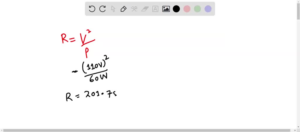 SOLVED: The voltage and power ratings of a particular light bulb, which ...