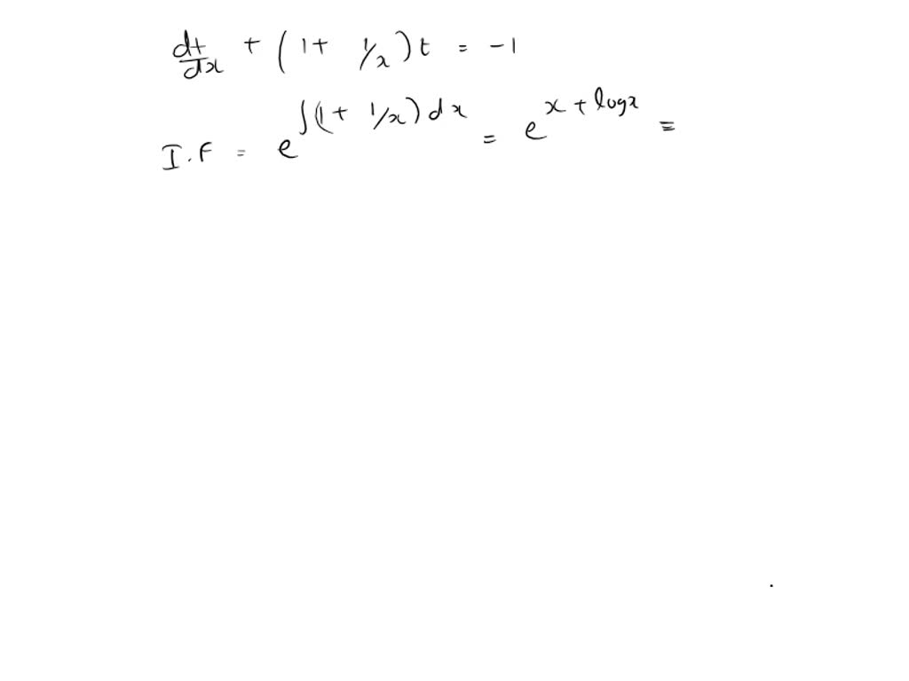 SOLVED: Each DE in Problems 15–22 is a Bernoulli equation In Problems 15–20 solve the given ...