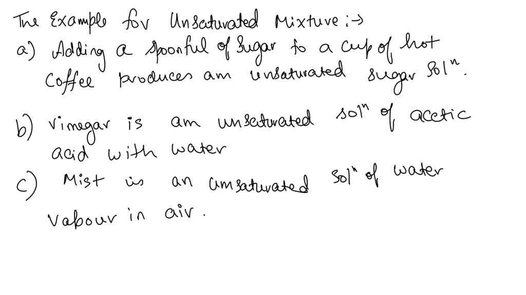 SOLVED: LIST DOWN SOME EXAMPLES OF SOLUTIONS THAT WE NEED TO PREPARE ...