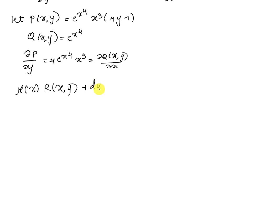 1) Find the particular solution of the differential equation (dy)/(dx ...