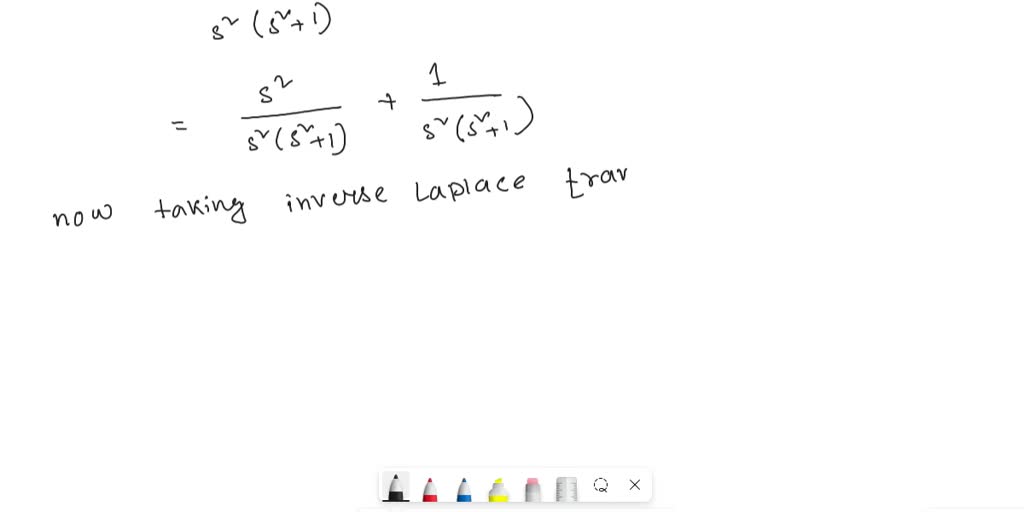 Solved Question 1 Please Thank You Q1 Find The Inverse Laplace Transform Of The Following 3758