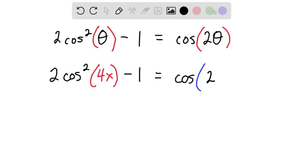 SOLVED: Use an identity to write the expression as single trigonometric function or as a single ...