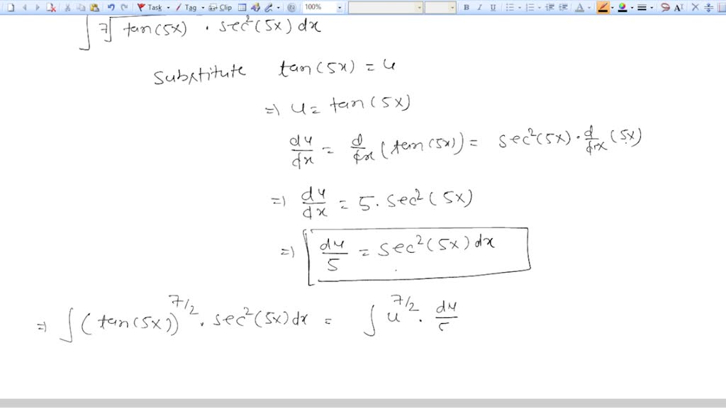 SOLVED: Evaluate the integral, (Remember to use ab 5 cos2x tan?x dx 5 ...