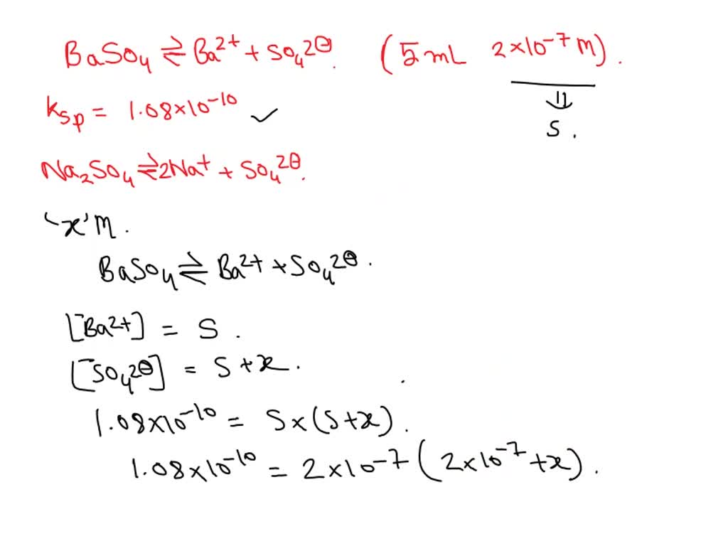 Find twice the maximum mass (to the nearest integer) in milligrams of Na2SO4 that can be added ...