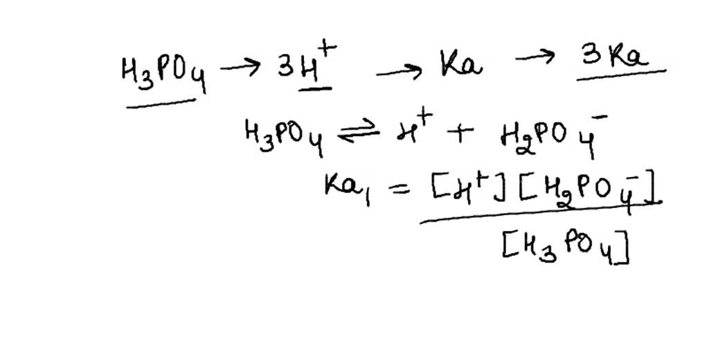 SOLVED: Why is it only possible to see 2 equivalence points during any titration of H3PO4 even ...