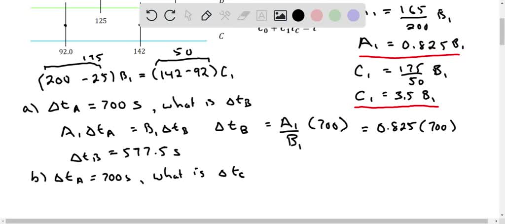 SOLVED: Three digital clocks A, B, and C run at different rates and do ...