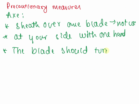 Learning task 1 precautionary measures when using scissors 1...