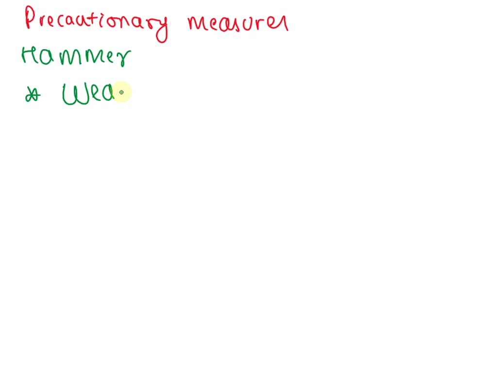 SOLVED: Learning Task 1: Make a list of safety precautions a person ... SOLVED: Learning Task 1: Make a list of safety precautions a person ...
