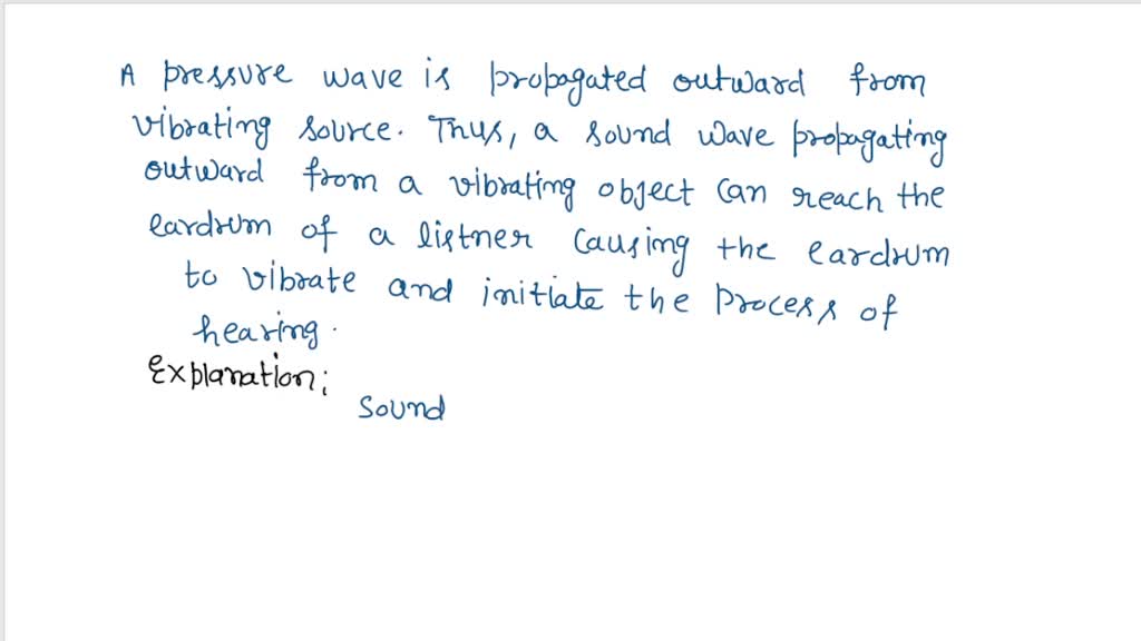 SOLVED: NCERT CLASS IX - Science Textbook Chapter 12 - Sound How does ...