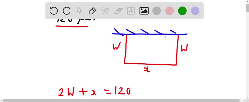 SOLVED: 'A school is constructing a rectangular play area against an ...
