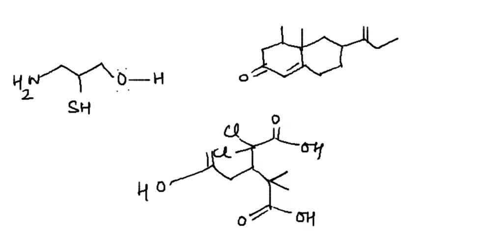 SOLVED: For each of the following compounds below, identify the most ...