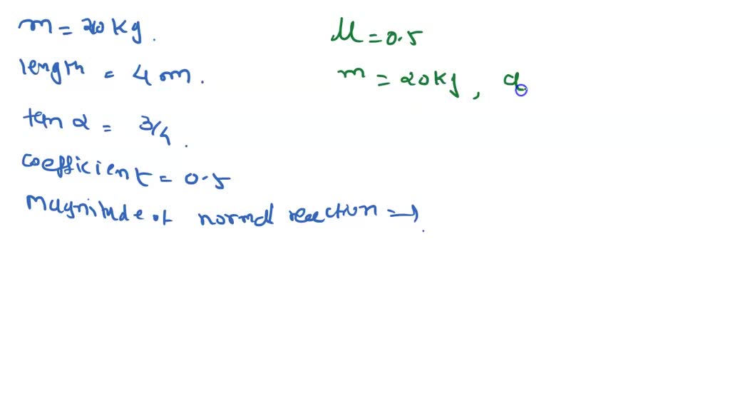 SOLVED: Texts: Help with Statics Problem The figure below demonstrates ...
