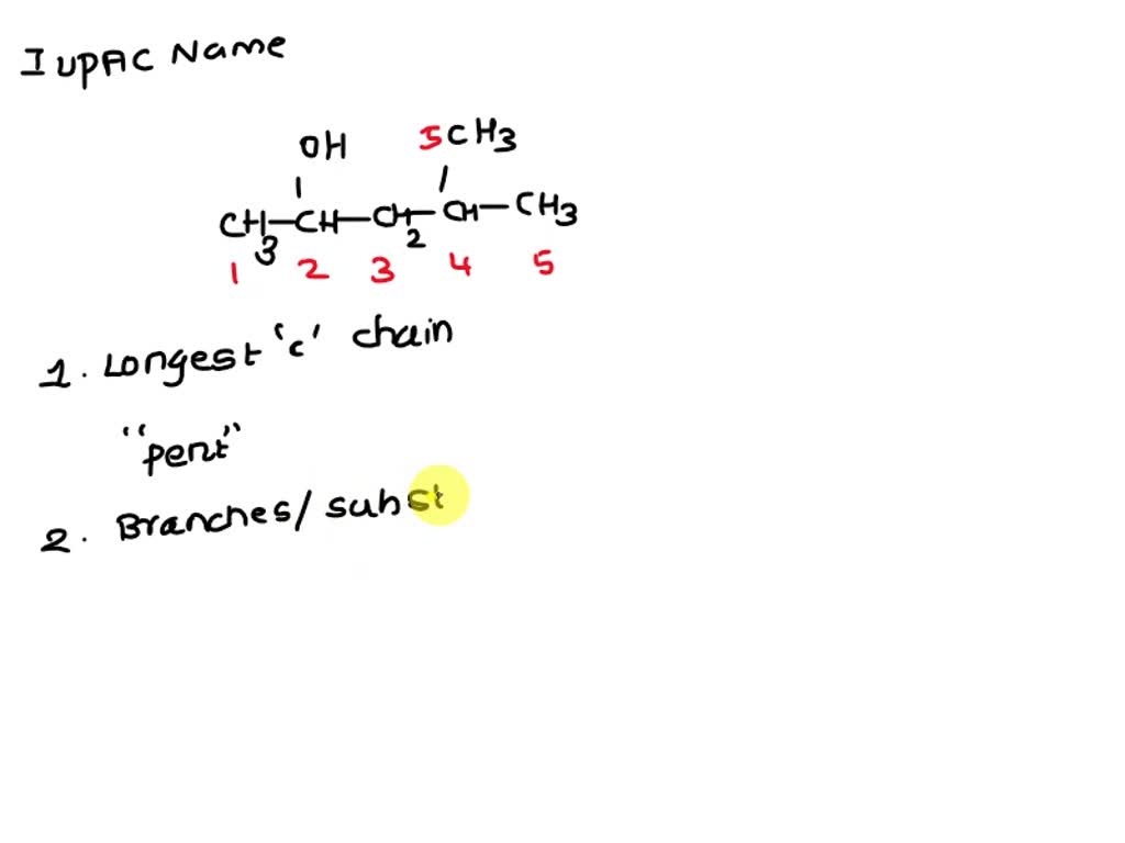 SOLVED: Your Current Score =69 %. Give the IUPAC name for the following ...