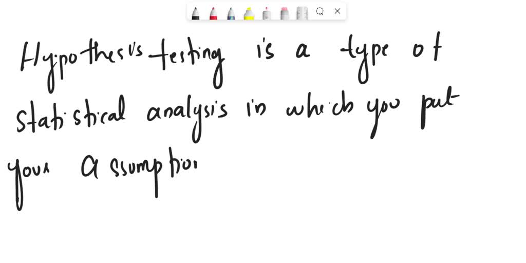 Solved A What Is Hypothesis Testing In Statistics Discussb Does Type I Error Being