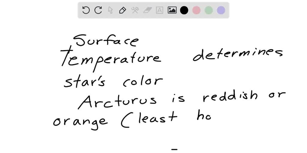 SOLVED: Arcturus is a star whose surface temperature is 4290 K. What is ...