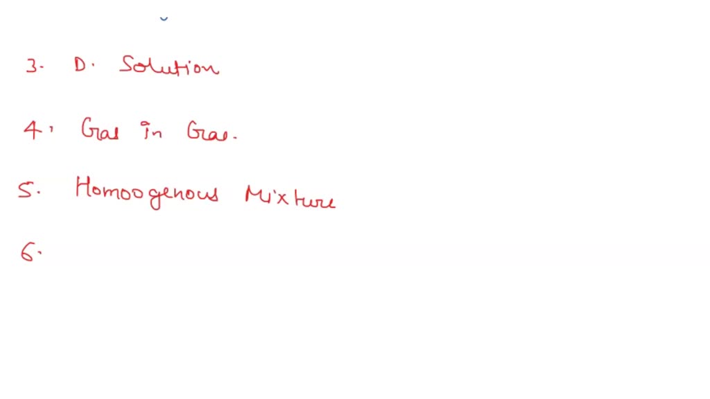 SOLVED: 2. When sugar dissolves in water, the two substances appear as ...