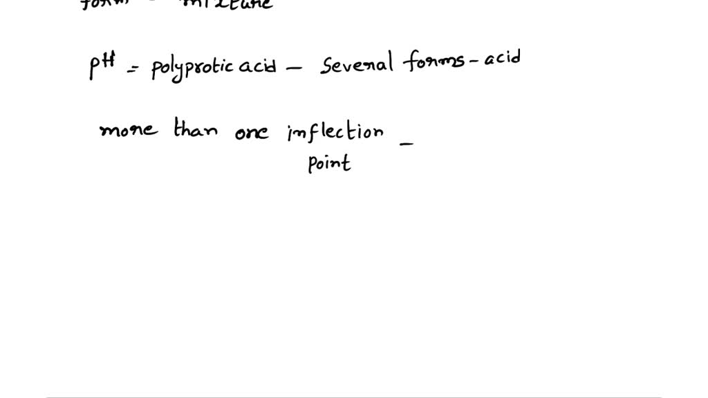 SOLVED: Why is the third equivalence point not observed in the ...